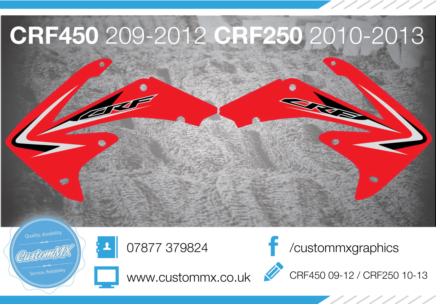 Style 4 – CR CRF Backgrounds Kit – Custom MX – The Home Of Semi-Custom ...