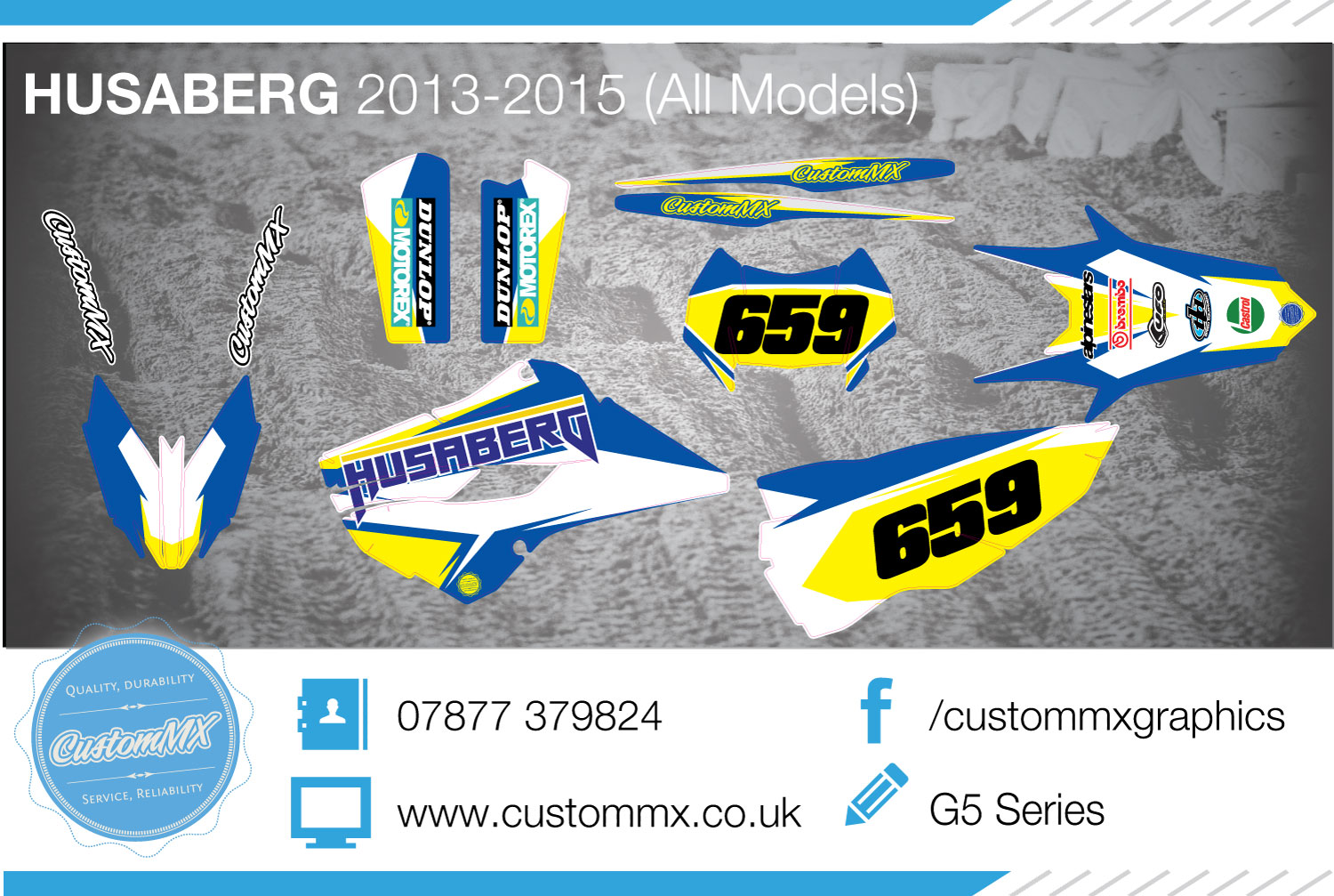 Husaberg – Custom MX – The Home Of Semi-Custom Graphics