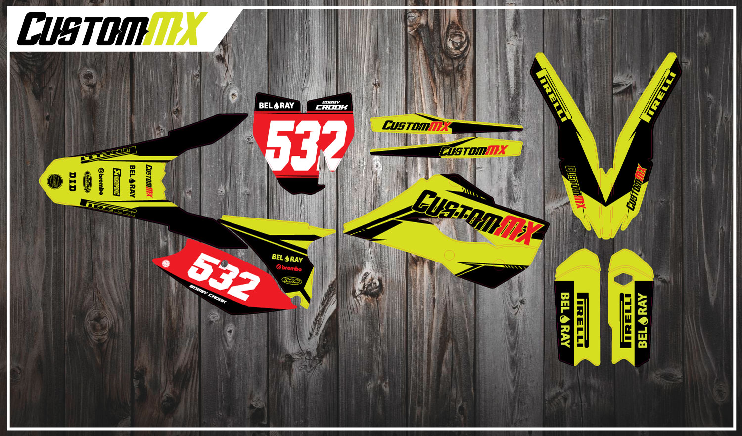 Fluoro Series – TC 85 2014-2018 Models – Custom MX – The Home Of Semi ...