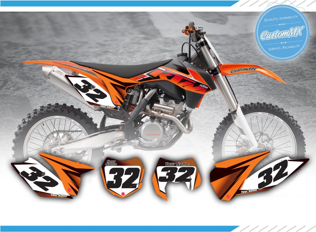 KTM – Custom MX – The Home Of Semi-Custom Graphics