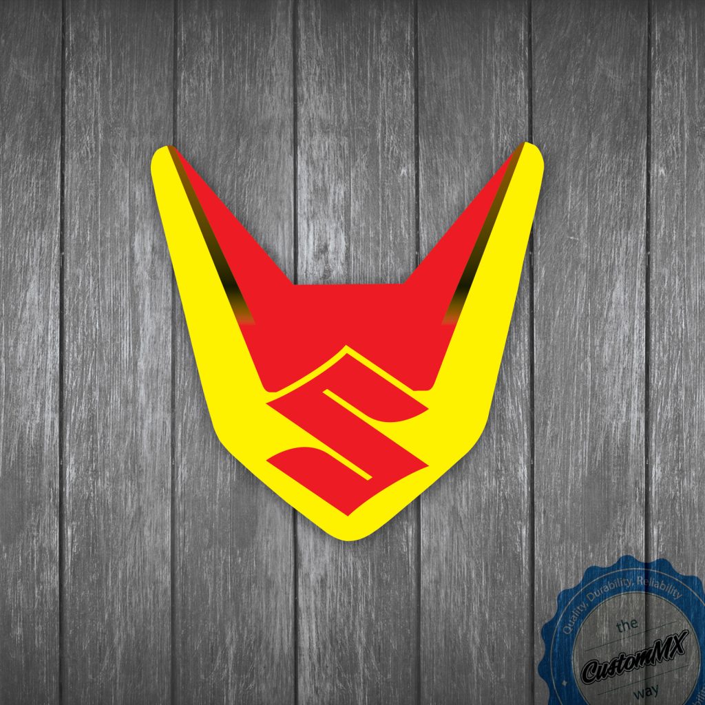 Suzuki RM / RMZ Front Fender Peak Decal – Custom MX – The Home Of Semi ...