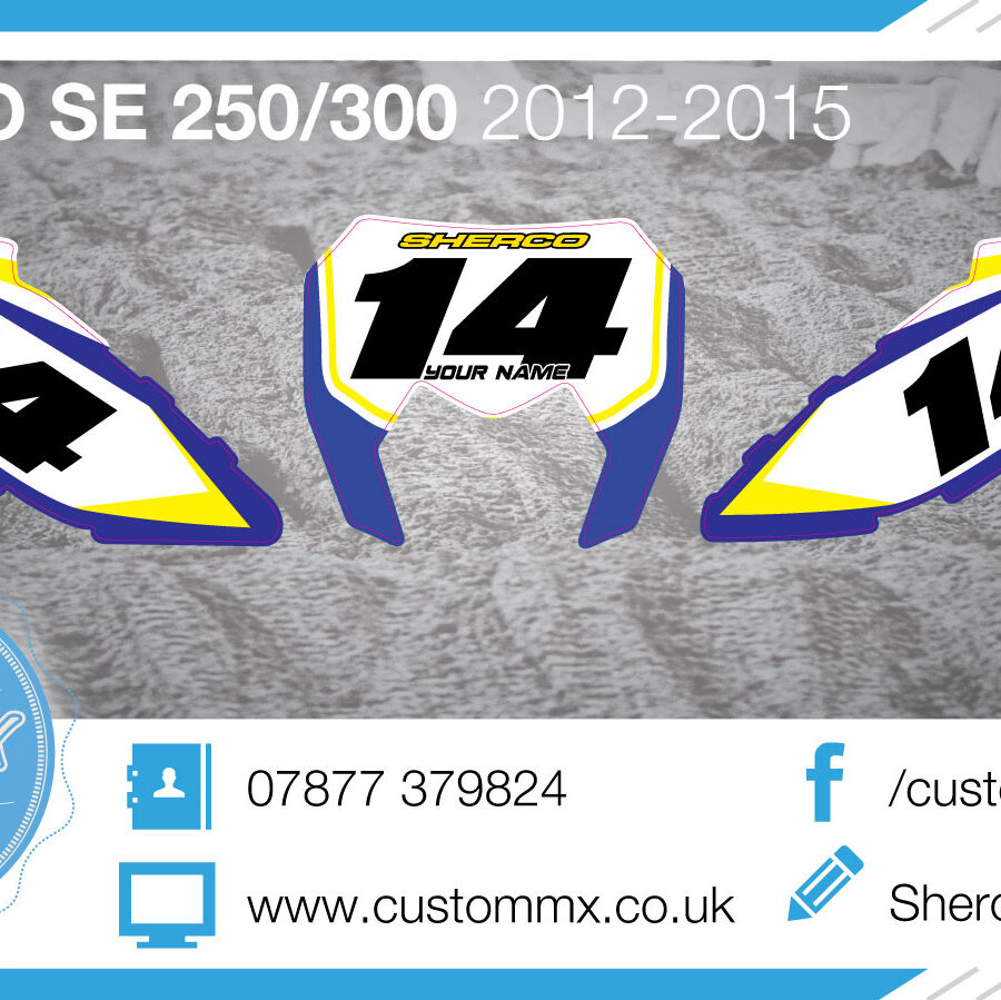 BG1 – Husqvarna Backgrounds – Custom MX – The Home Of Semi-Custom Graphics