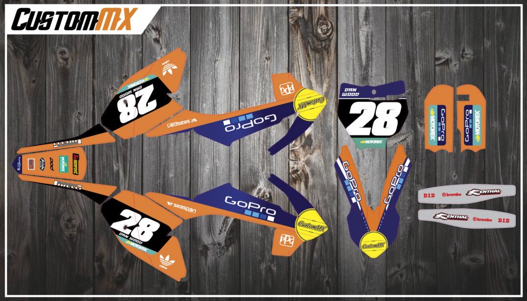 GoPro Inspired Series – KTM SX65 / SX50 Graphics 02-17 – Custom MX ...