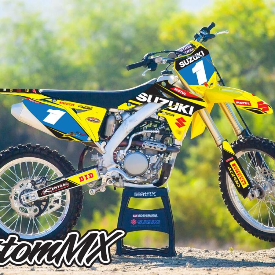 Yoshimura Series – Suzuki RM / RMZ Graphics Kit – Custom MX – The Home ...