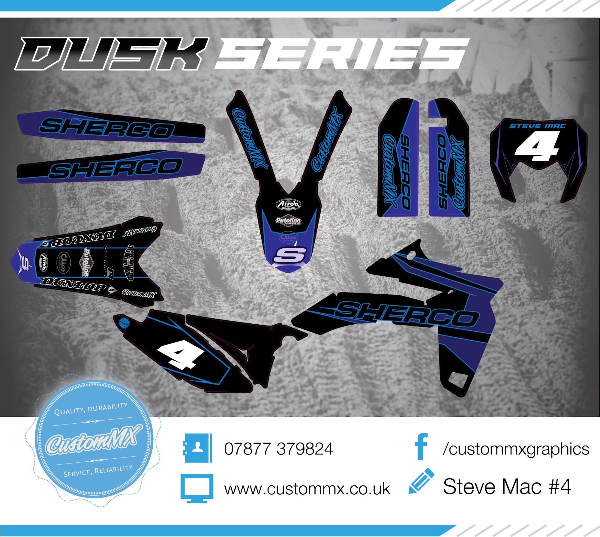 Sherco – Custom MX – The Home Of Semi-Custom Graphics