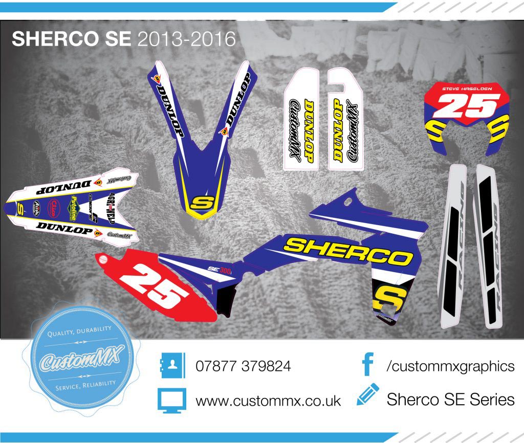 G5 Series – Sherco SE – Custom MX – The Home Of Semi-Custom Graphics