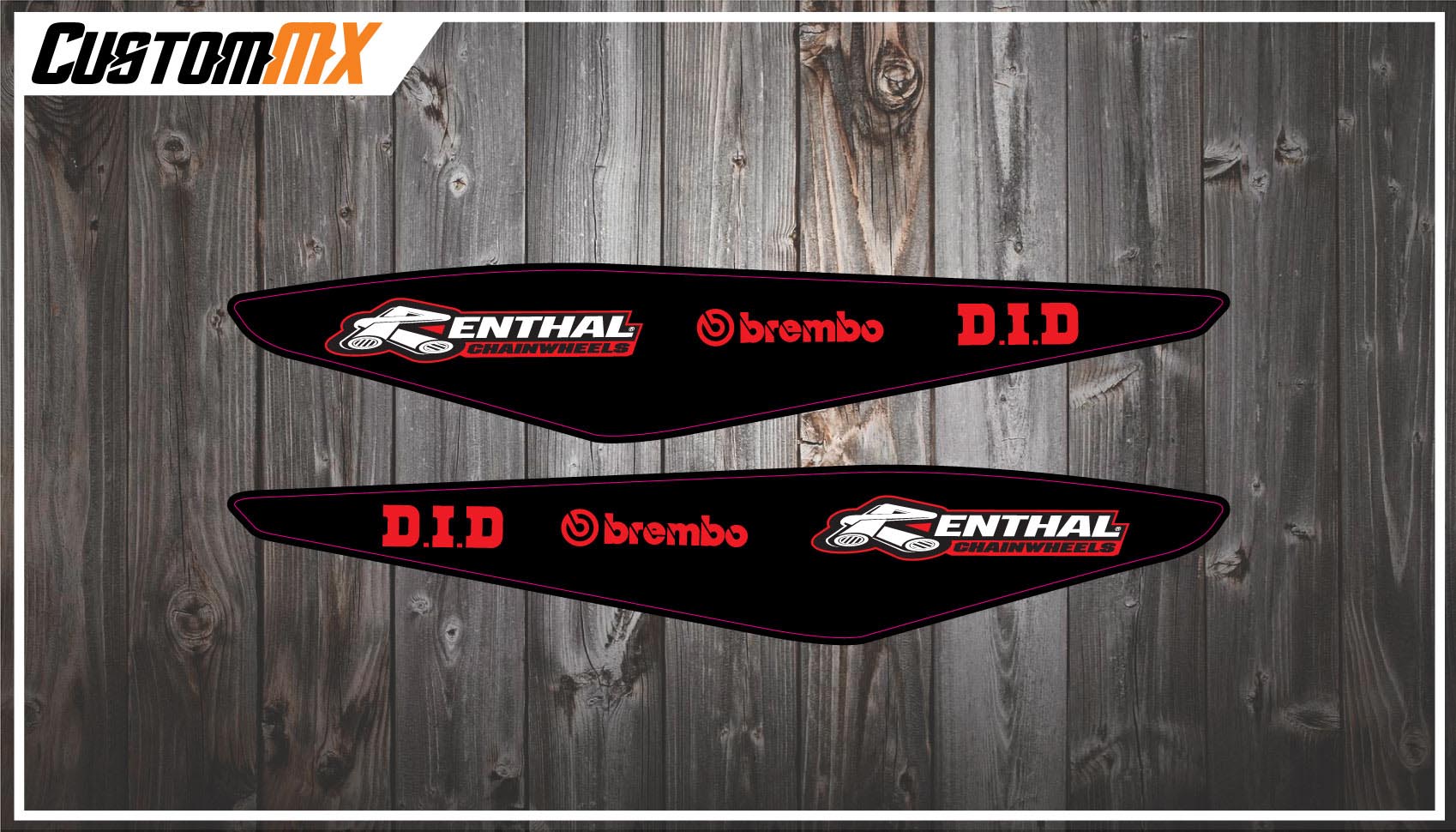 KTM Swingarm Stickers – Custom MX – The Home Of Semi-Custom Graphics