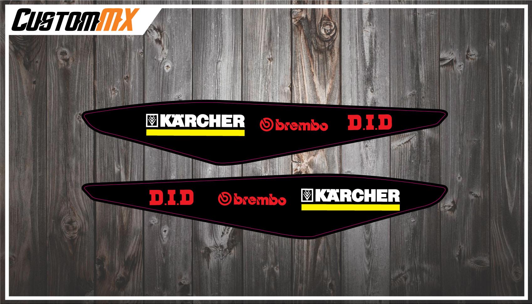 KTM Swingarm Stickers – Custom MX – The Home Of Semi-Custom Graphics