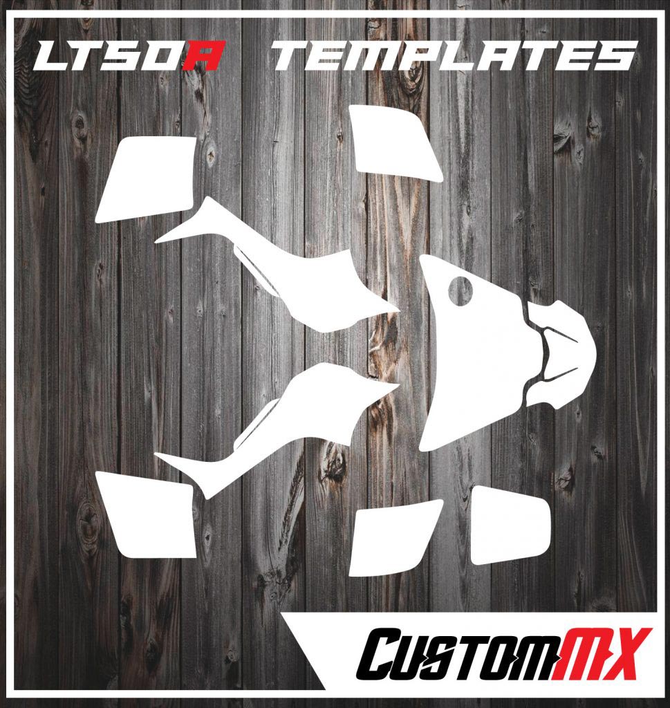 LT50 / LT50A Suzuki – Stickerbomb Series – Complete Graphics Kit ...