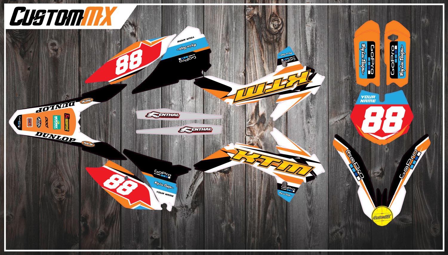 Youth – CONTOUR Series KTM SX85 2003-2017 Models – Custom MX – The Home ...