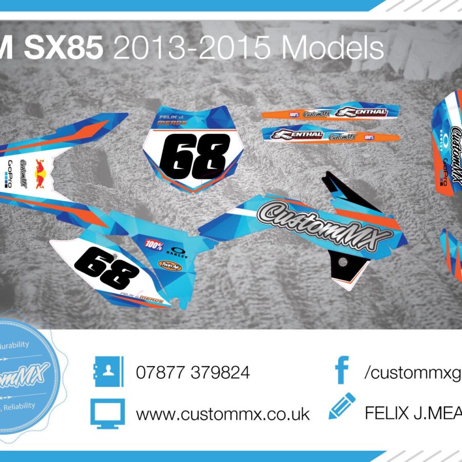 Youth – GEOMETRIC Series KTM SX85 2003-2017 Models – Custom MX – The ...