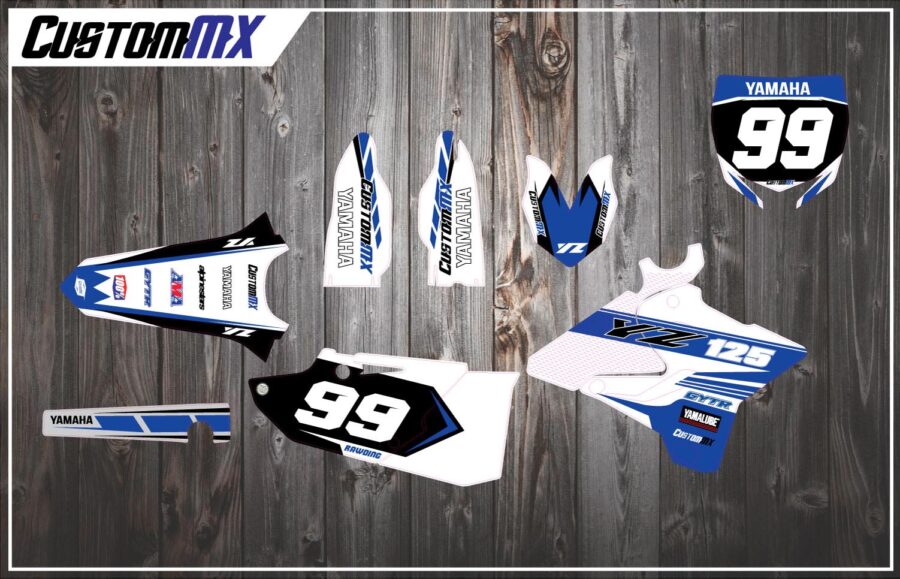 Clubman Series – Yamaha YZ/YZF/WR Graphics Kit – Custom MX – The Home ...