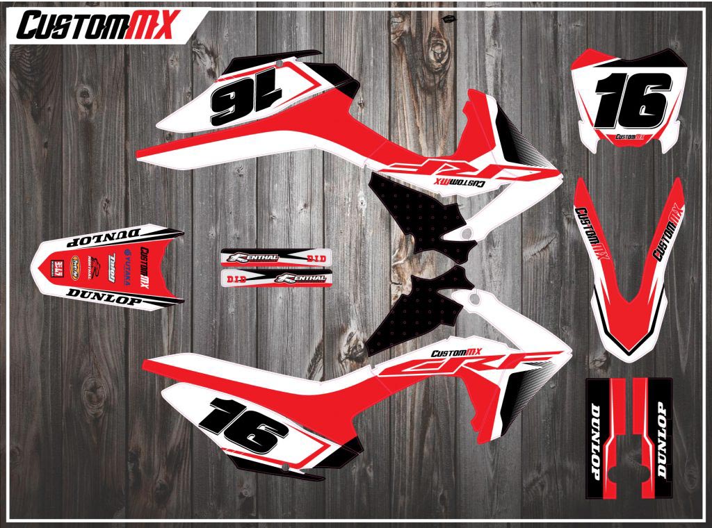 Pitbike Graphic Kits – Custom MX – The Home Of Semi-Custom Graphics