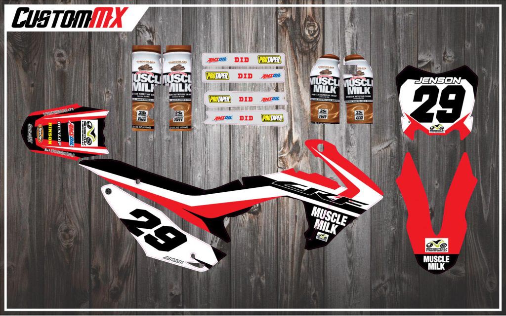 Muscle Series Pit Bike Graphics – Custom MX – The Home Of Semi-Custom ...