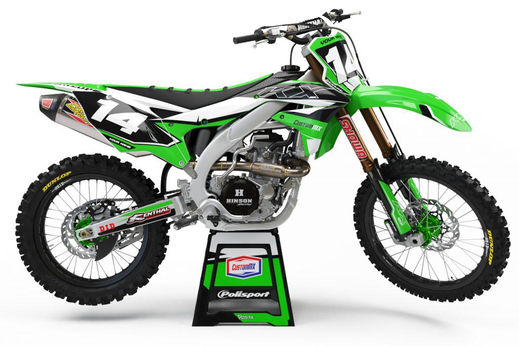 Attack Series – Kawasaki KX/KXF Graphics Kit – Custom MX – The Home Of ...