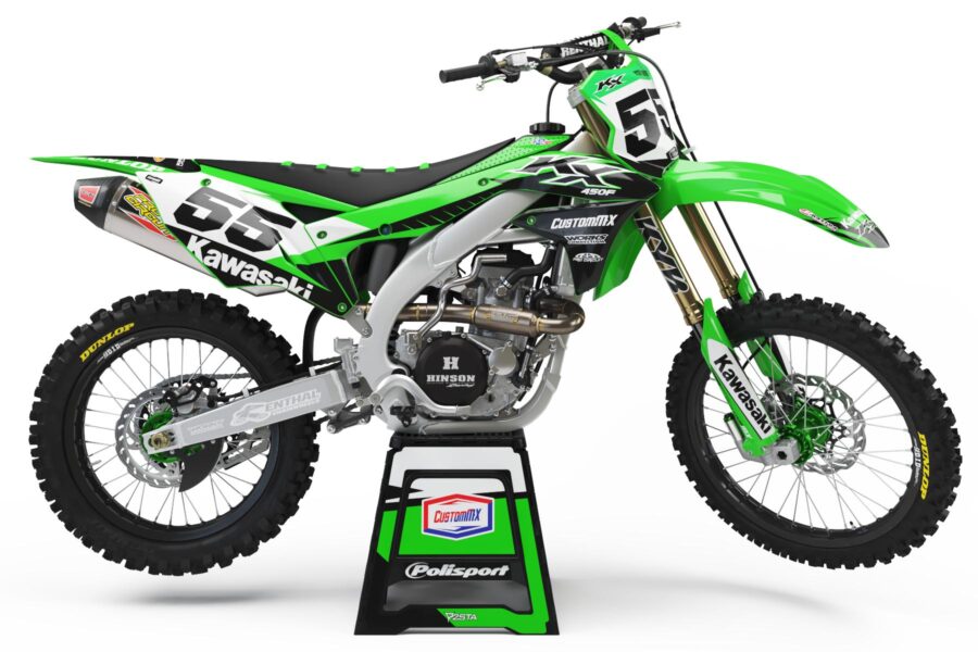 Storm Series – Kawasaki KX/KXF Graphics Kit – Custom MX – The Home Of ...