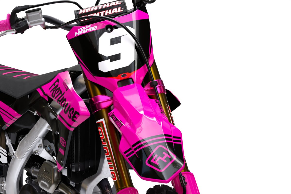 Split Series (Magenta) – Honda CR / CRF Graphics Kit – Custom MX – The ...