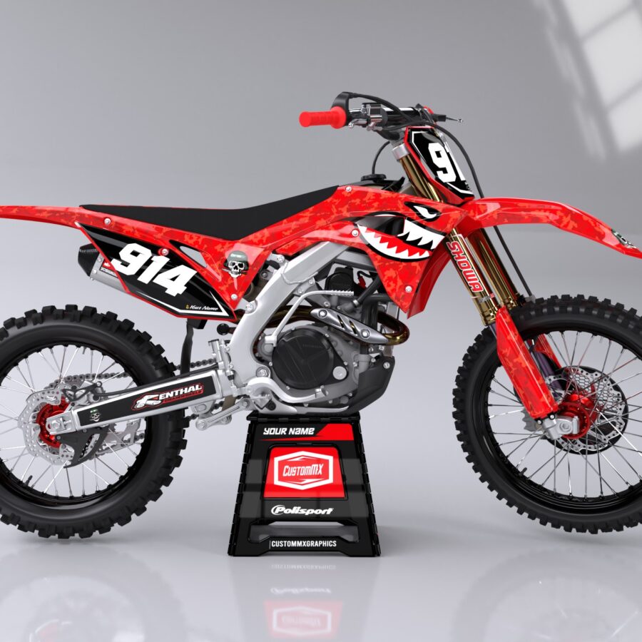 Military Series – Honda CR / CRF Graphics Kit – Custom MX – The Home Of ...