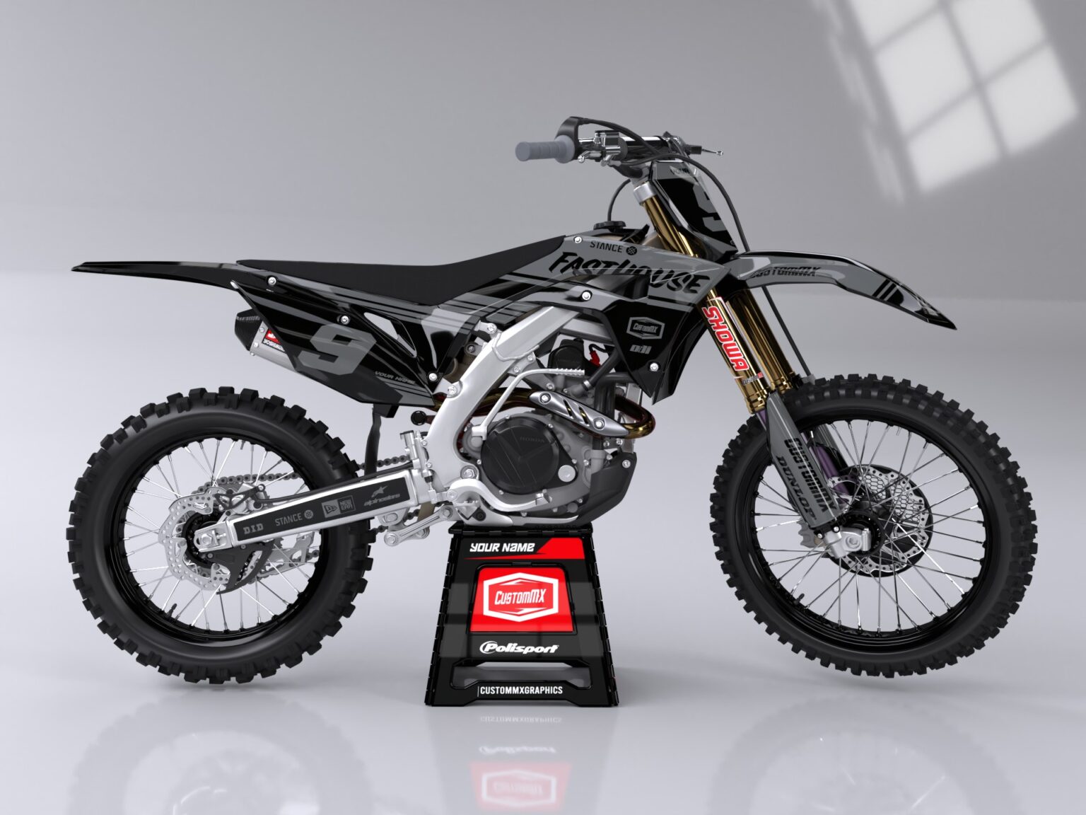 Split Series (Nardo) – Honda CR / CRF Graphics Kit – Custom MX – The ...