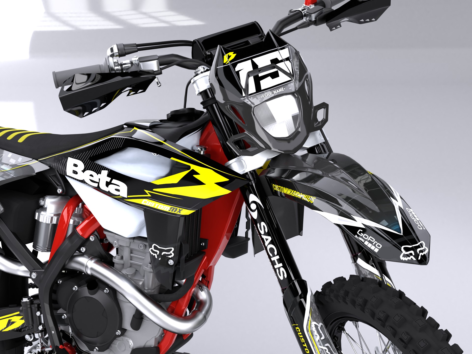 Cyberware (Yellow):- BETA X-Trainer / RR Graphics kit – Custom MX – The ...