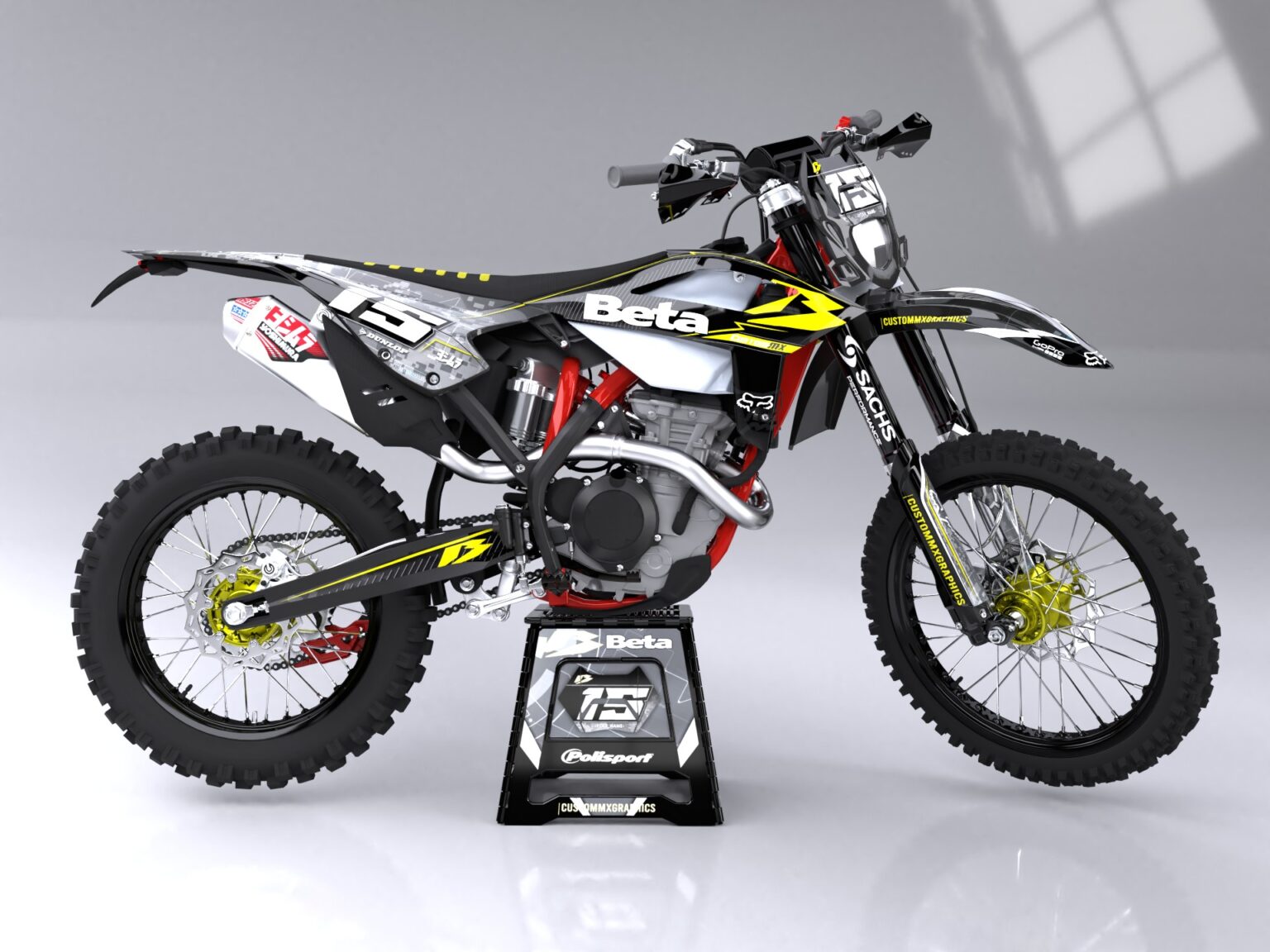 Cyberware (Yellow):- BETA X-Trainer / RR Graphics kit – Custom MX – The ...