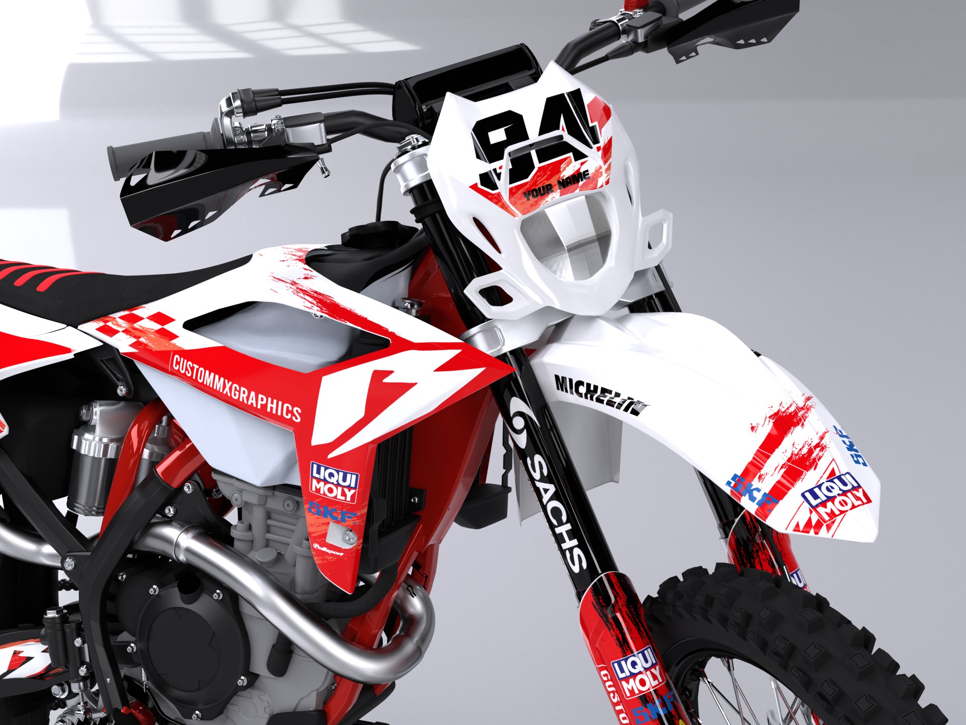 Prix (Red):- BETA X-Trainer / RR Graphics kit – Custom MX – The Home Of ...