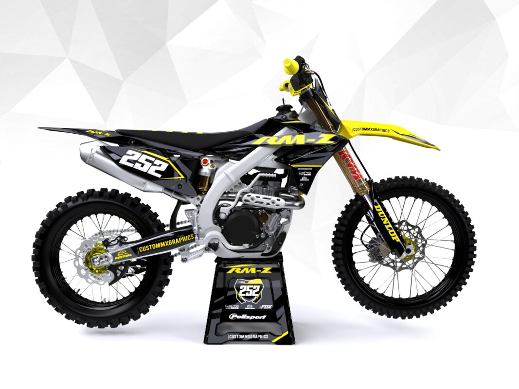 Beasty Series – Suzuki RM / RMZ Graphics Kit – Custom MX – The Home Of ...
