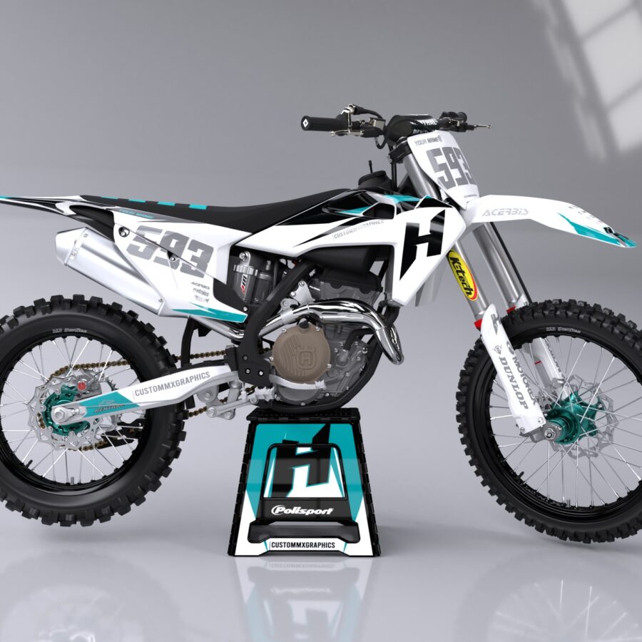 Beasty(BLUE) Series – Yamaha YZ/YZF/WR Graphics Kit – Custom MX – The ...