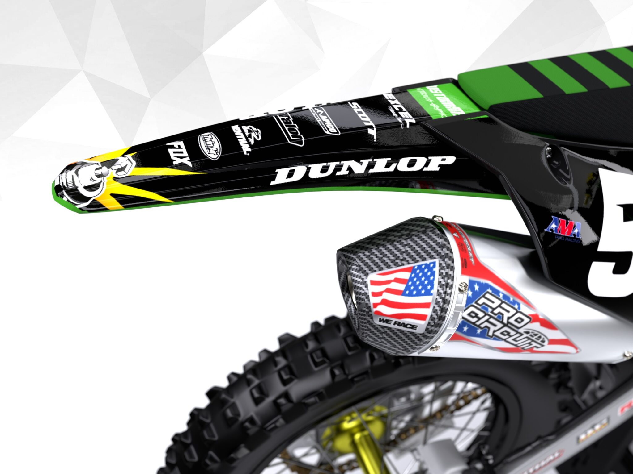 KXF Splitfire Graphics Kit – Custom MX – The Home Of Semi-Custom Graphics