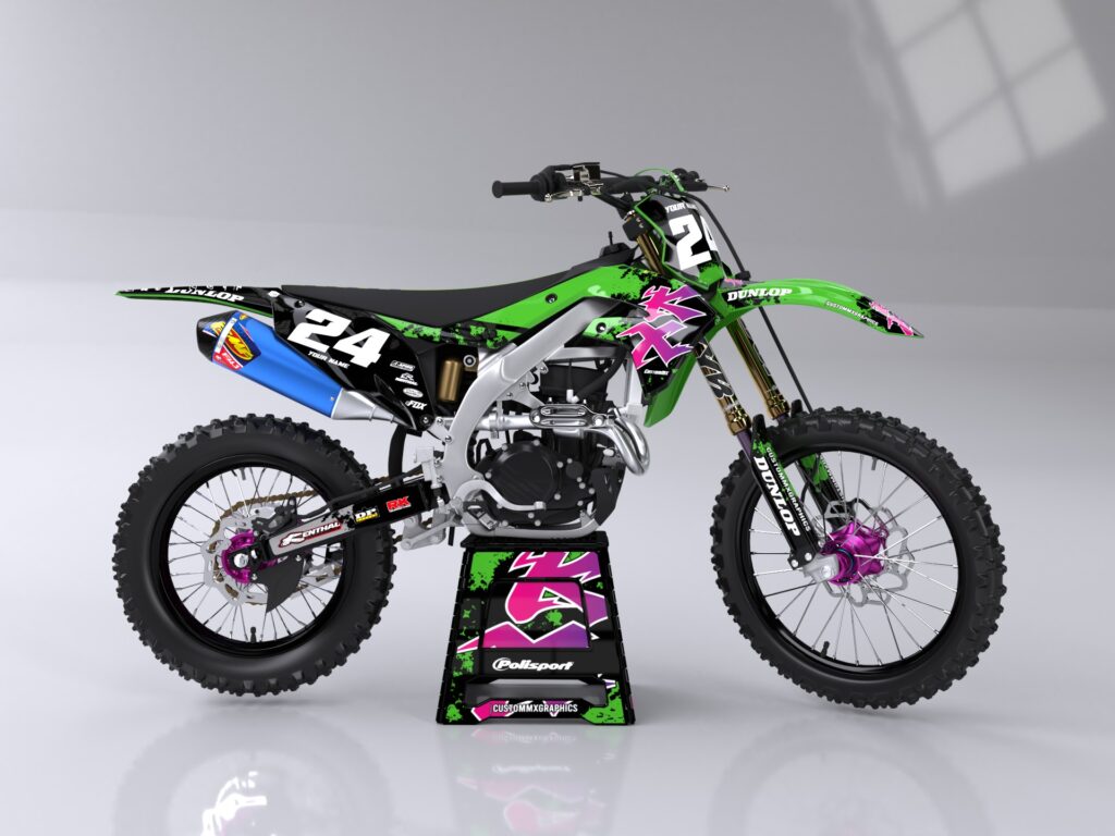 KXF Throwback Graphics Kit – Custom MX – The Home Of Semi-Custom Graphics