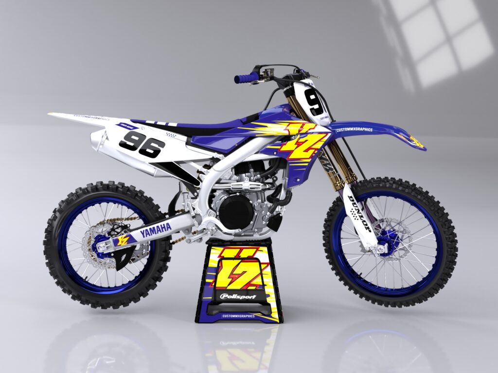 NINETY6 Series – Yamaha YZ/YZF/WR Graphics Kit – Custom MX – The Home ...