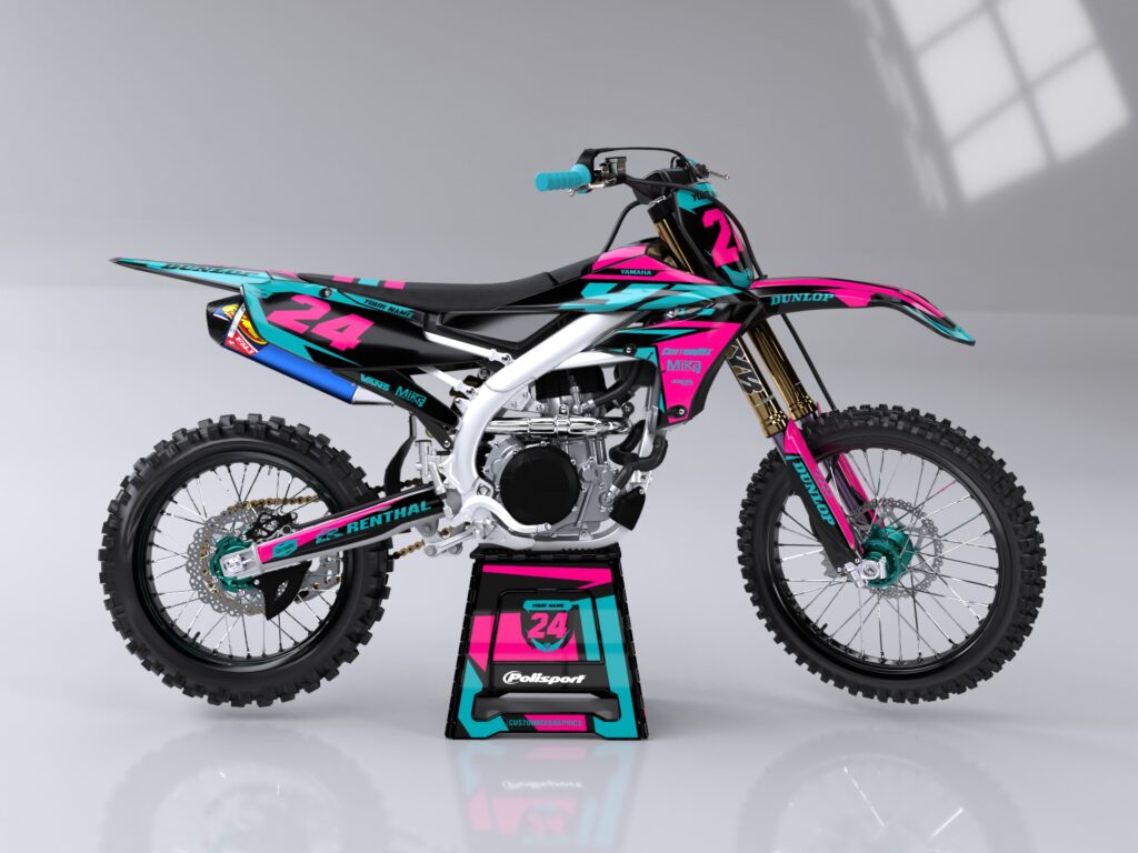 Enrage(Haze) Series – Yamaha YZ/YZF/WR Graphics Kit – Custom MX – The ...