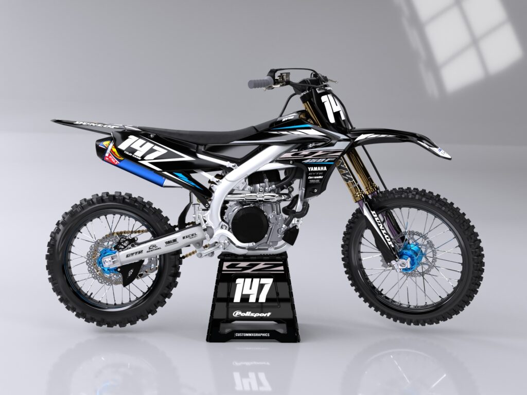 Prostock21(BK) Series – Yamaha YZ/YZF/WR Graphics Kit – Custom MX – The ...