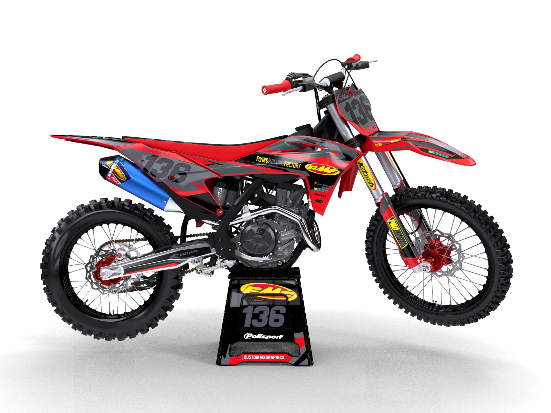 Comp Series – Gas Gas MC / EC Graphics Kit – Custom MX – The Home Of ...