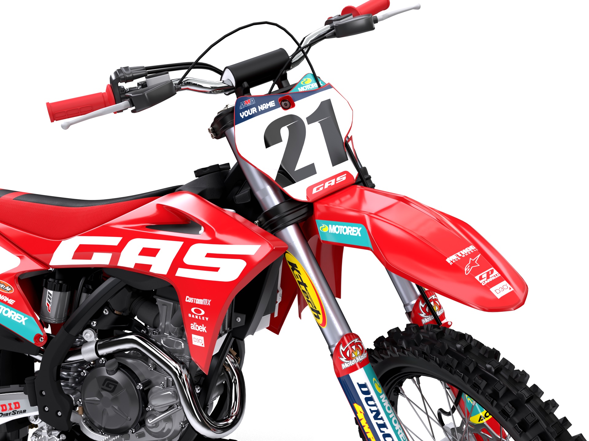 Prostock21 Series – Gas Gas MC / EC Graphics Kit – Custom MX – The Home ...