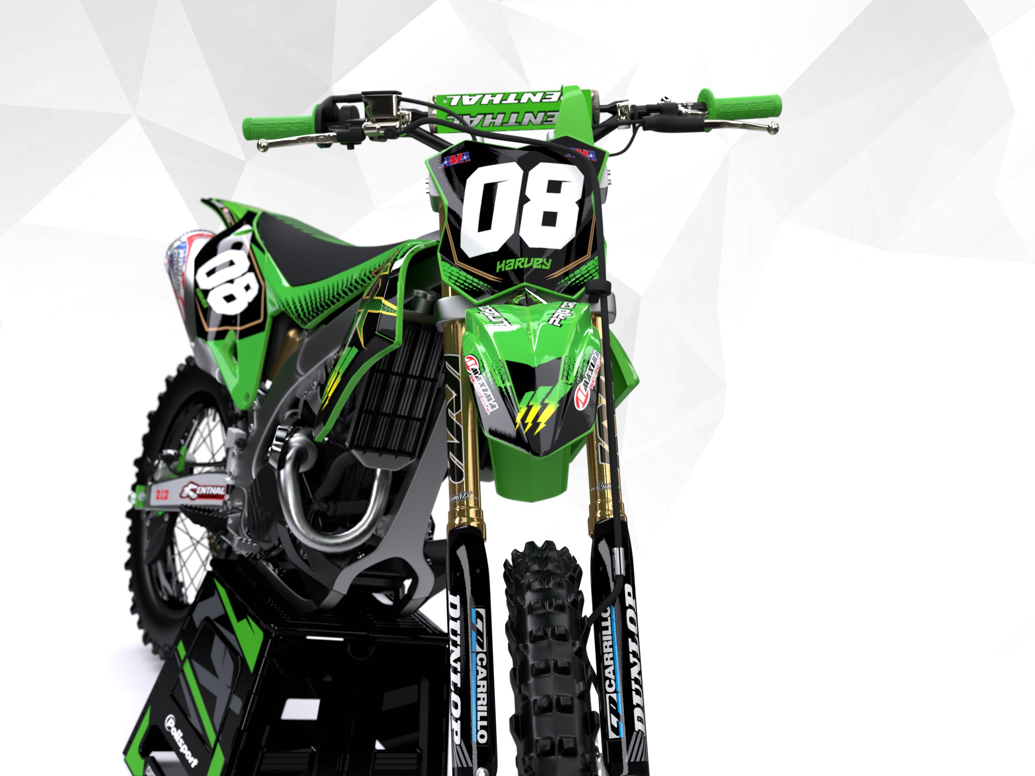 KXF Stadium Graphics Kit – Custom MX – The Home Of Semi-Custom Graphics