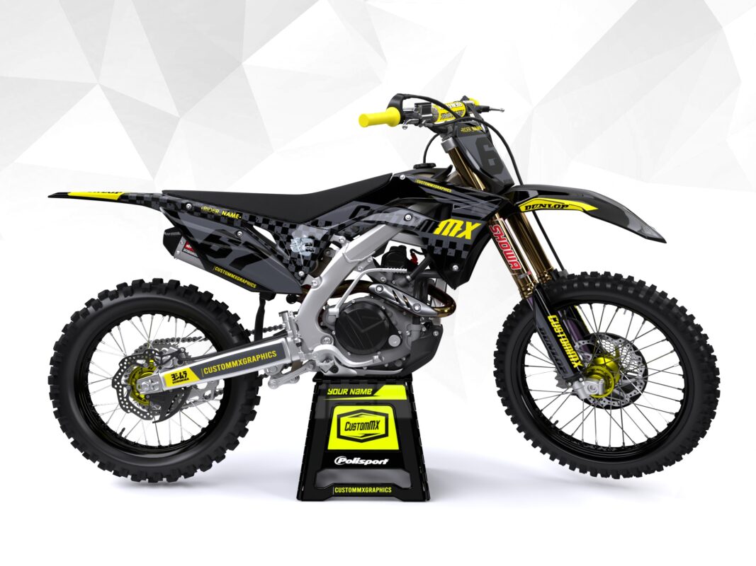 GrungeYL Series – Honda CR / CRF Graphics Kit – Custom MX – The Home Of ...