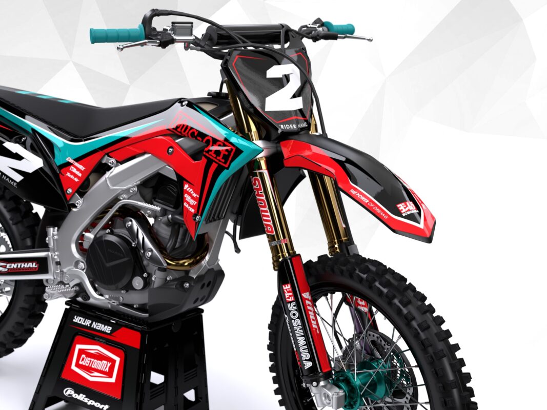 LightningRDTL Series – Honda CR / CRF Graphics Kit – Custom MX – The ...