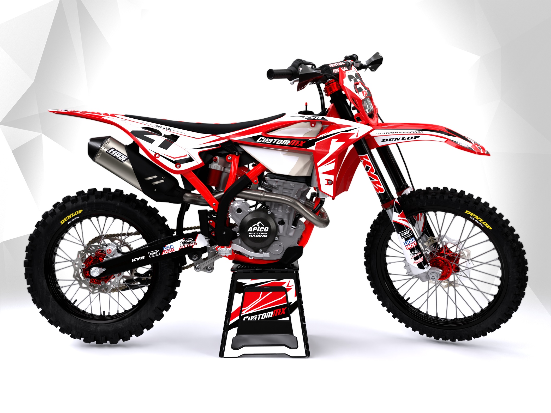 Skew:- BETA X-Trainer / RR Graphics kit – Custom MX – The Home Of Semi ...