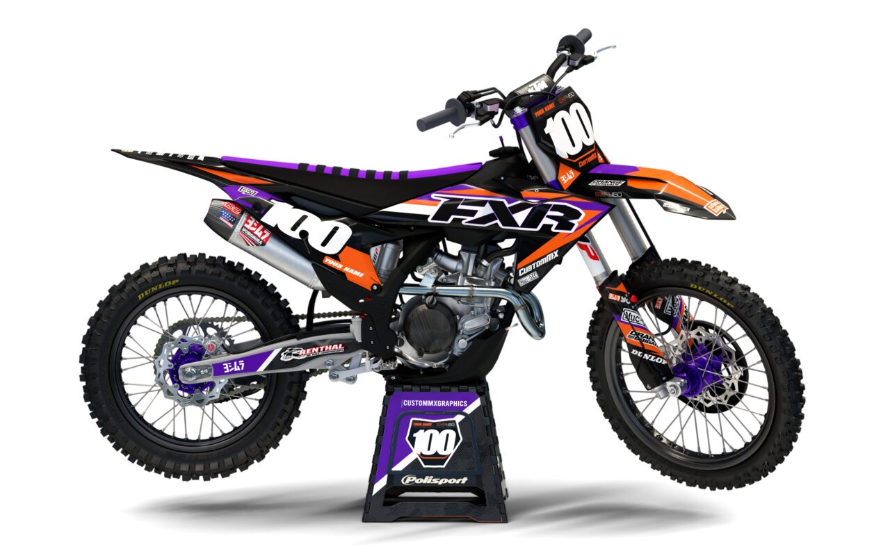 Chemical – KTM SX/SXF/EXC/EXC-F Graphics Kit – Custom MX – The Home Of Semi-Custom Graphics