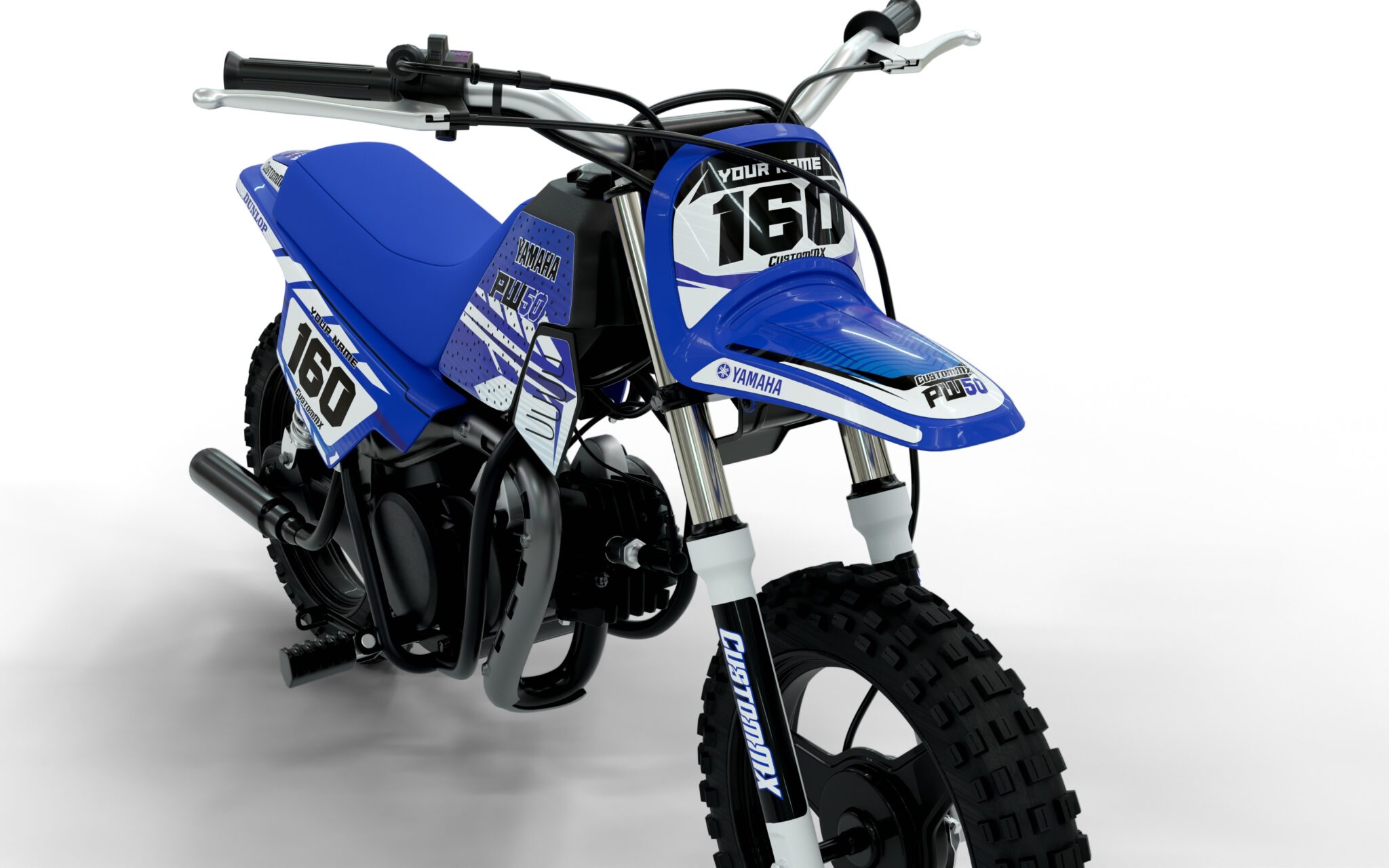 Factory- PW50 GRAPHIC KIT 1981-2023 PEEWEE PW 50 GRAPHICS DECAL KIT ...