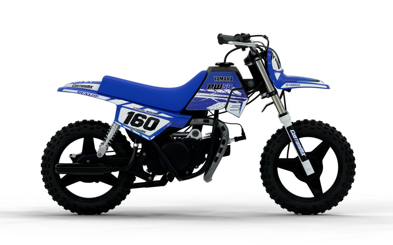 Factory- PW50 GRAPHIC KIT 1981-2023 PEEWEE PW 50 GRAPHICS DECAL KIT ...