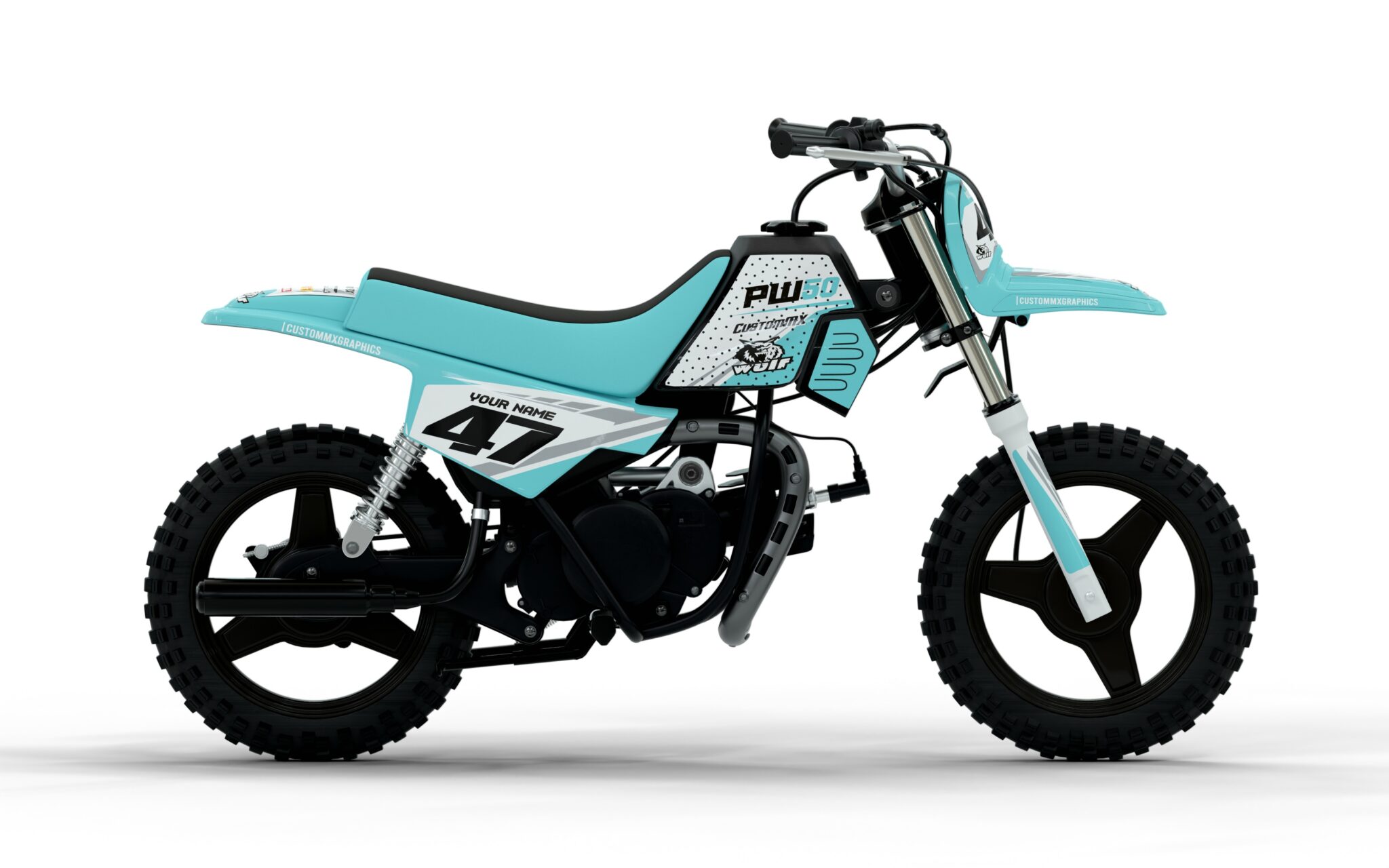 SplitMINT – PW50 GRAPHIC KIT 1981-2023 PEEWEE PW 50 GRAPHICS DECAL KIT ...