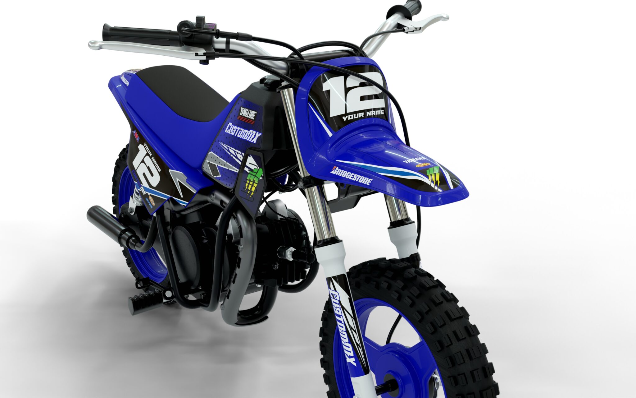 Star- PW50 GRAPHIC KIT 1981-2023 PEEWEE PW 50 GRAPHICS DECAL KIT ...