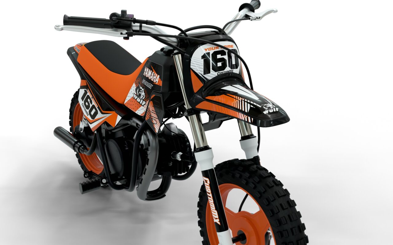 WulfOrange- PW50 GRAPHIC KIT 1981-2023 PEEWEE PW 50 GRAPHICS DECAL KIT ...