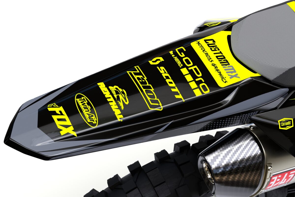 Beasty (Fluoro) Series – Honda CR / CRF Graphics Kit – Custom MX – The ...