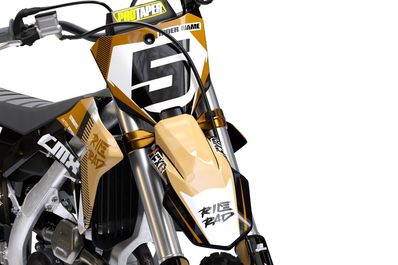 Dudka (Sand) Series – Honda CR / CRF Graphics Kit – Custom MX – The ...