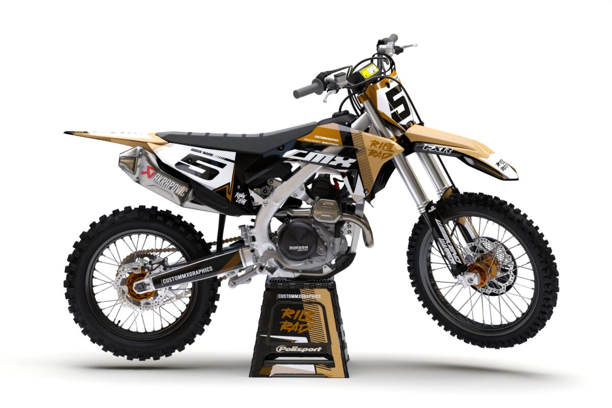 Dudka (Sand) Series – Honda CR / CRF Graphics Kit – Custom MX – The ...