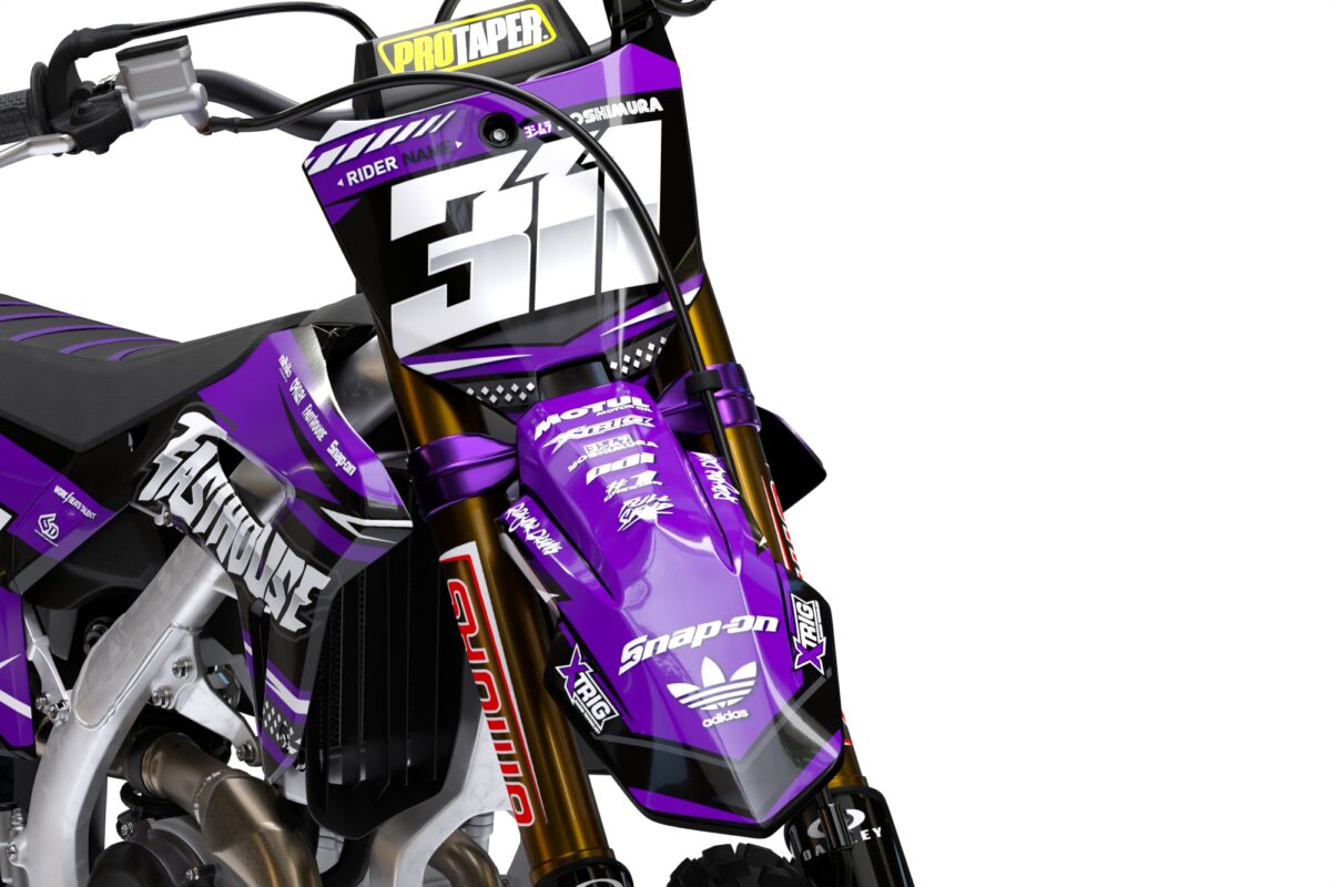 Havana (Plum) Series – Honda CR / CRF Graphics Kit – Custom MX – The ...