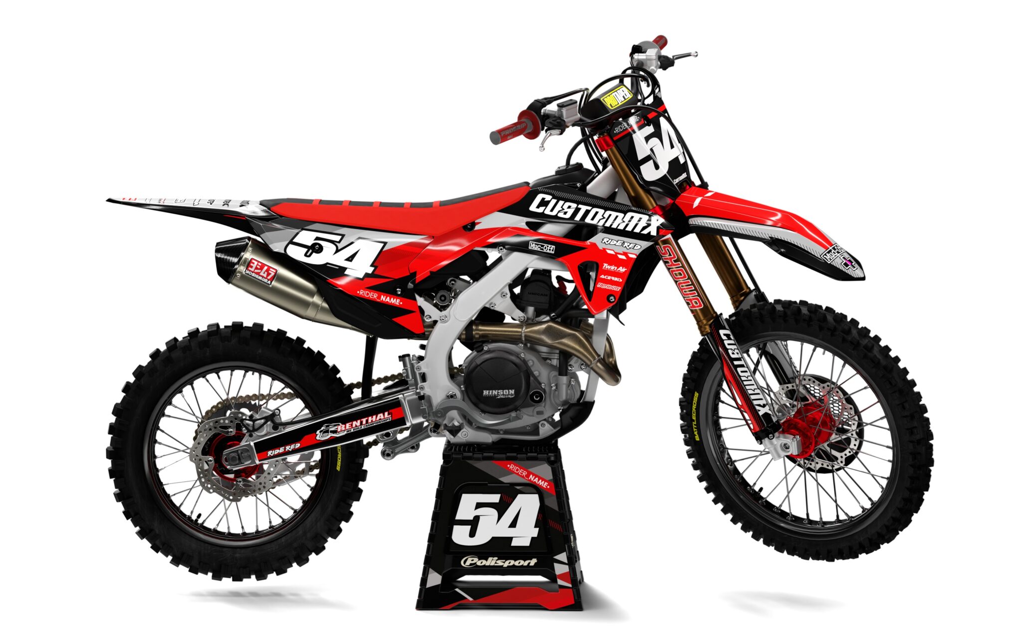 Passion Series – Honda CR / CRF Graphics Kit – Custom MX – The Home Of ...